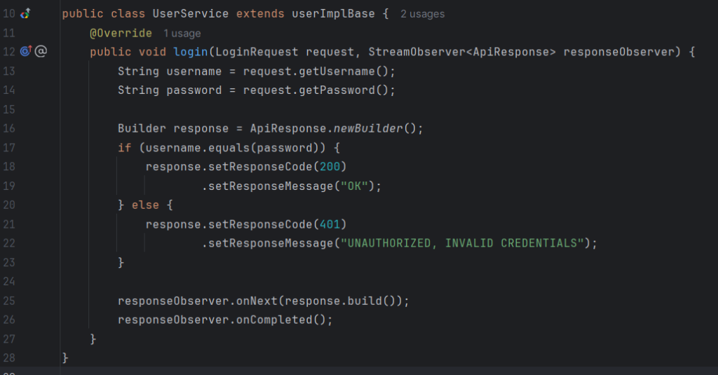 How to create simple application interaction through gRPC – expandAPIs
